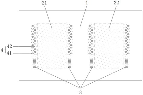 一种芯片内多列die堆叠结构的制作方法