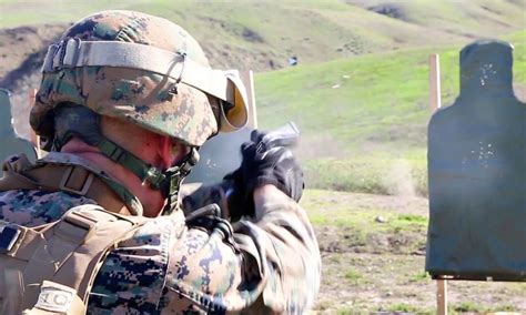 U S Marines Combat Marksmanship Program Pistol And Rifle Range