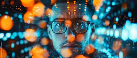 Technology And Business Iot Concept Software Developer Man