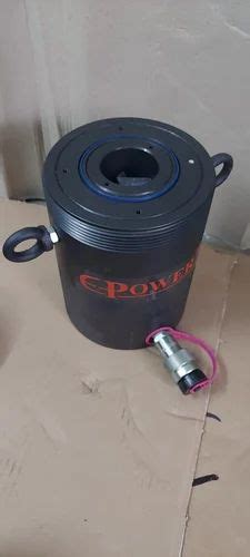 Black Hollow Piston Single Acting Hydraulic Jack Nitro Carburised For