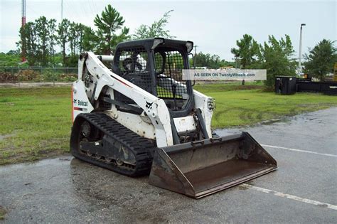 Bobcat T650 Track Loader 2010 Tracks Sprockets Lifts 3670 Lbs 10 000 Lbs