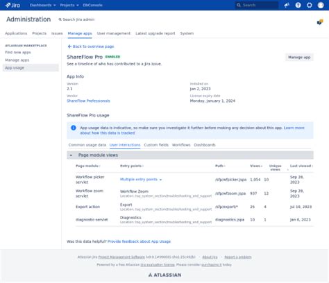 App Usage For Jira Version History Atlassian Marketplace