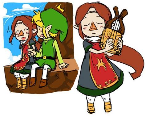 Wind Waker Medli And Link Legend Of Zelda Wind Waker Twilight Princess