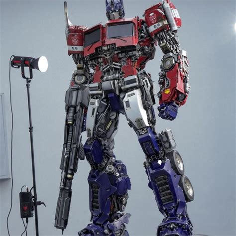 익스트림무비 퀸스튜디오 옵티머스 프라임 휴먼사이즈 스태츄