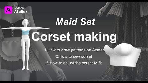 [atelier Beginners Guide] Creating A Maid Outfit Corset Youtube