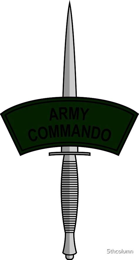 All Arms Commando Aacc Army By 5thcolumn Redbubble