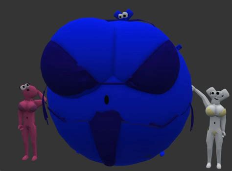 Anthro Yemi Blueberry 3d By Inflationfan2024 On Deviantart