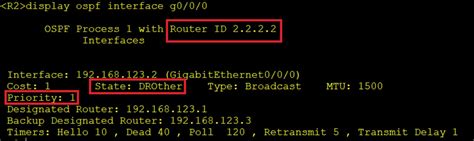 Ospf Dr Bdr Election Using The Priority Command Networktik