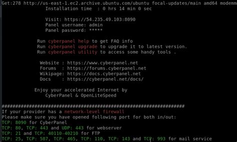 How To Install Cyberpanel On Ubuntu 2004 Lts Server