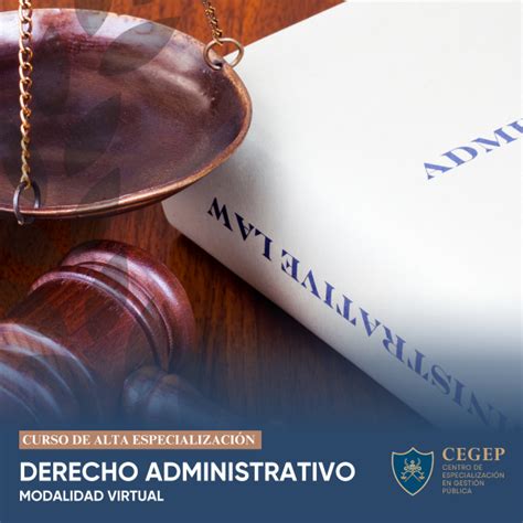 Curso Derecho Administrativo Cegep