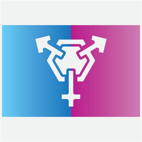 Diagonal Icon Logo Gender 26556532 Vector Art At Vecteezy