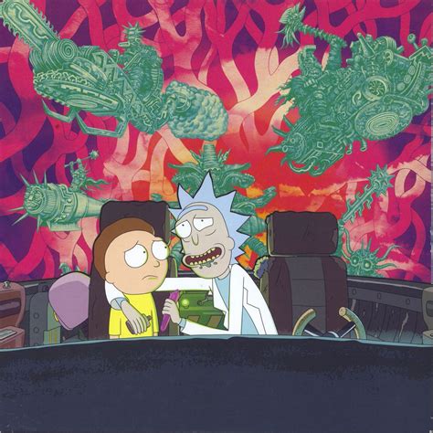 Original Soundtrack The Rick And Morty Soundtrack Dark Green And Orange —