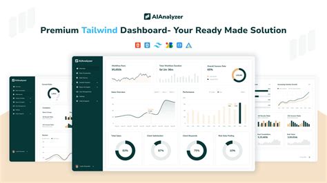 Dataai Free Data Analytics Tailwind Css Dashboard Template