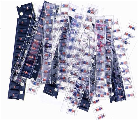 300pcs Ll34 Zener Diode Assorted Kit 1 2 Watt 3v0 24v 4148 Smd