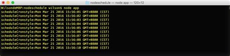 Nodejs学习笔记（十二） 定时任务（node Schedule Porschev 博客园