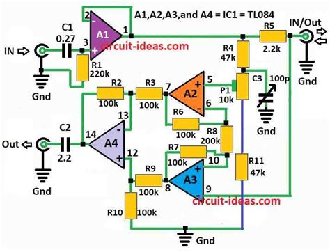 Full Duplex Audio Line Circuit Circuit Ideas For You