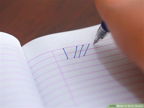 3 Ways To Write Neatly WikiHow
