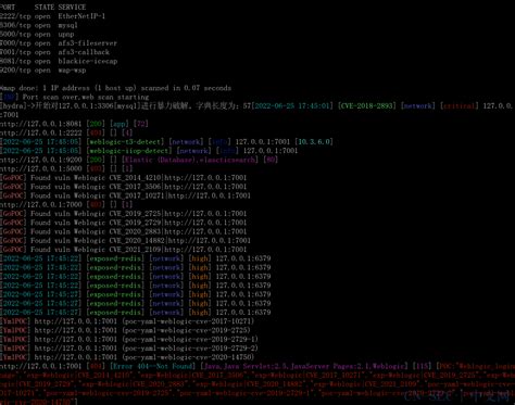 漏洞扫描工具 Scan4all Cn Sec 中文网