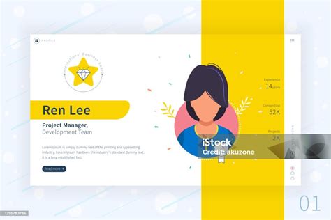 업적 프로필 아바타 포트폴리오 소셜 미디어 인증서 채용 서비스 Id 카드 전문 레이아웃 인터페이스 그래픽 사용자 인터페이스에