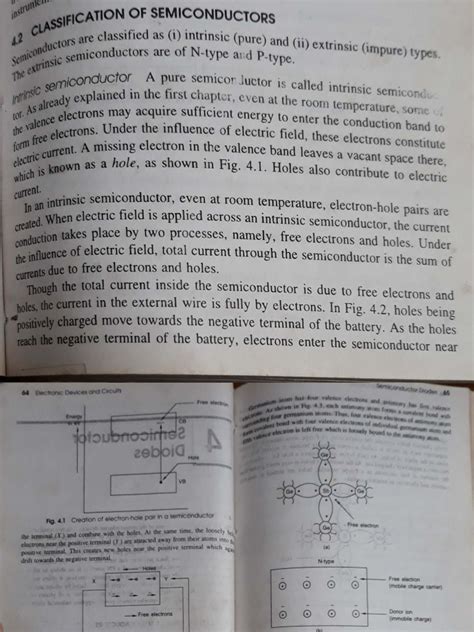 Intrinsic And Extrinsic Semiconductor Pdf Semiconductors Electron Hole