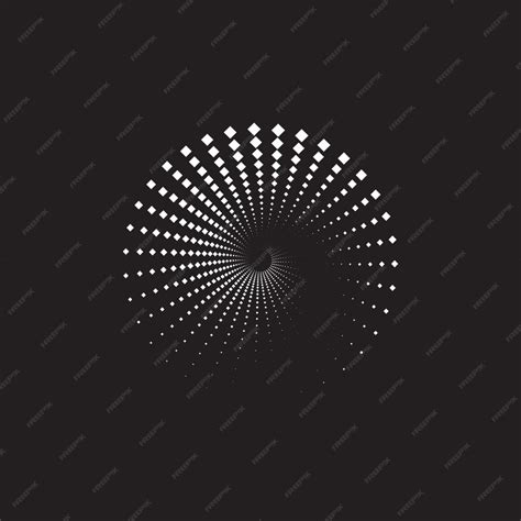 Premium Vector Halftone Dots Circle Texture Creative Geometric Pattern Abstract Vector Background