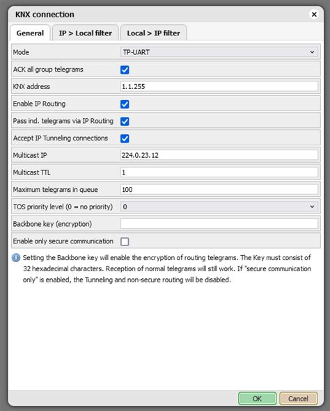 Connection Closed By Remote Device KNX Association