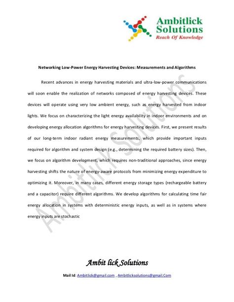 Networking Low Power Energy Harvesting Devices Measurements And Algorithms