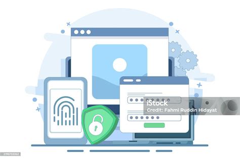 Flat General Data Security Concept Personal Information Protection