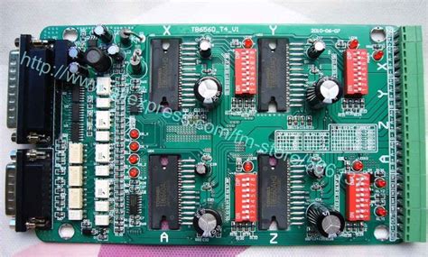 4 Axis Tb6560 3 5a Stepper Motor Driver M335 4t Tb6560 T4 Cnc Driver 4 Axis Stepper Motor Driver