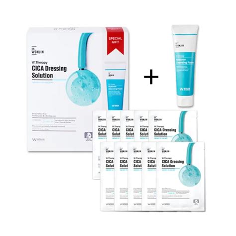 Korea Wonjin Effect Wtherapy Cica Dressing Solution Mask 韩国 Wonjin原辰积雪草舒缓修复面膜 Lazada
