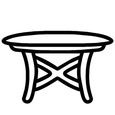 Premium Vector Table Icon Outline