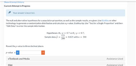 Solved The Null And Alternative Hypotheses For A Population