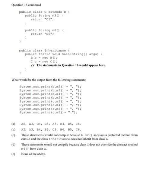 Solved Question 15 A Programmer Has Written A Method Called