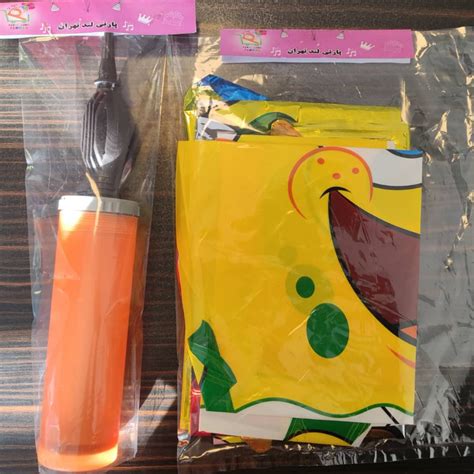 قیمت و خرید بادکنک آرایی پارتی لند تهران مدل باب اسفنجی کد 3003 مجموعه 24 عددی