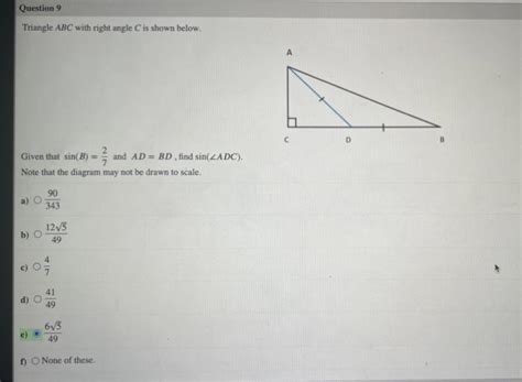 Solved Given Sinx526 Where X Is An Acute Angle Find