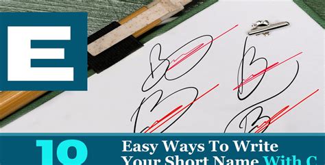 15 Signature Ideas For Letter E In 2026 With Examples