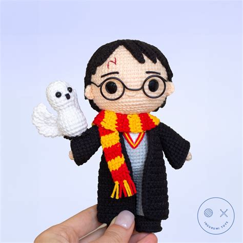 Harry Potter Dumbledore And Sorting Hat Amigurumi Crochet Pattern Bun