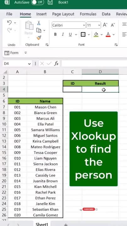 Video Waleed Gamal On Linkedin Xlookup In Microsoft Excel