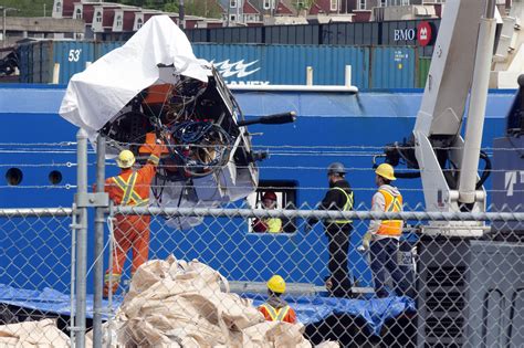 Presumed Human Remains Recovered From Doomed Titanic Submersible
