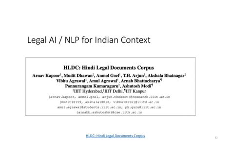 Data Science For Social Good Legalnlp Algorithmicbias Ppt