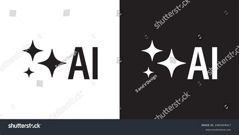 Generate Ai Icon Artificial Intelligence Machine Stock Vector Royalty Free 2482659917