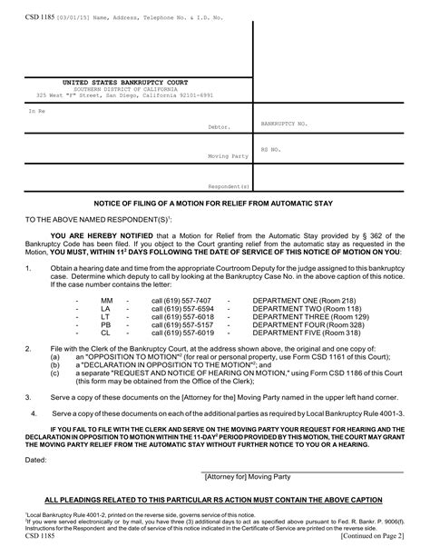 Form Csd 1185 ≡ Fill Out Printable Pdf Forms Online
