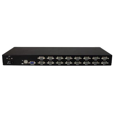 StarTech Com Port U Rackmount USB KVM Switch Kit With OSD And