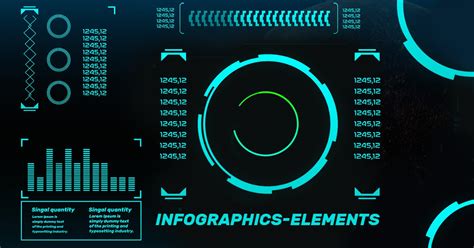 Scifi Hud Science Fiction Infographics Elements 2d Gui Unity Asset