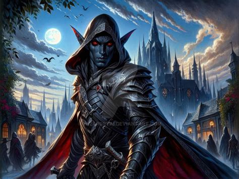 Drow Assassin Master By Wizardryai On Deviantart