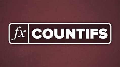 Michael Scholz On Linkedin Countifs Function In Excel