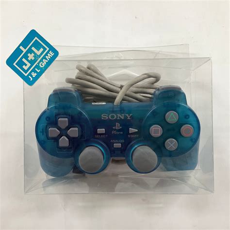 Sony Playstation Dual Analog Controller Clear Blue Ps1 Playstati Jandl Video Games New