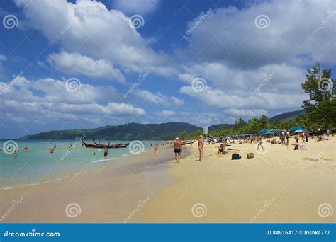 Karon Beach Area In Phuket Thailand Editorial Photography Image Of