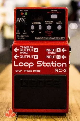 Pedal Boss Loop Station Rc3 Nf E Garantia