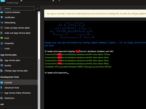 How To Check If My Function App Is Accessing Resources In A Vnet Microsoft Qanda